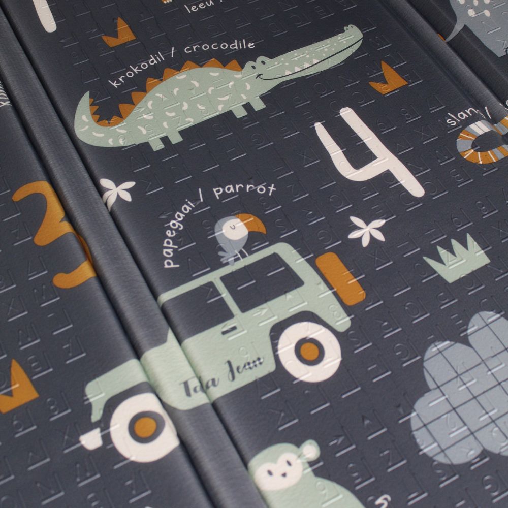Safari Numbers & South African Road Map Folding Play Mat | Tayla Jean ...