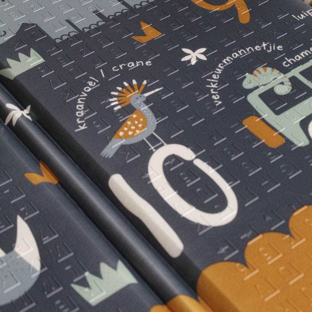 Safari Numbers & South African Road Map Folding Play Mat | Tayla Jean ...